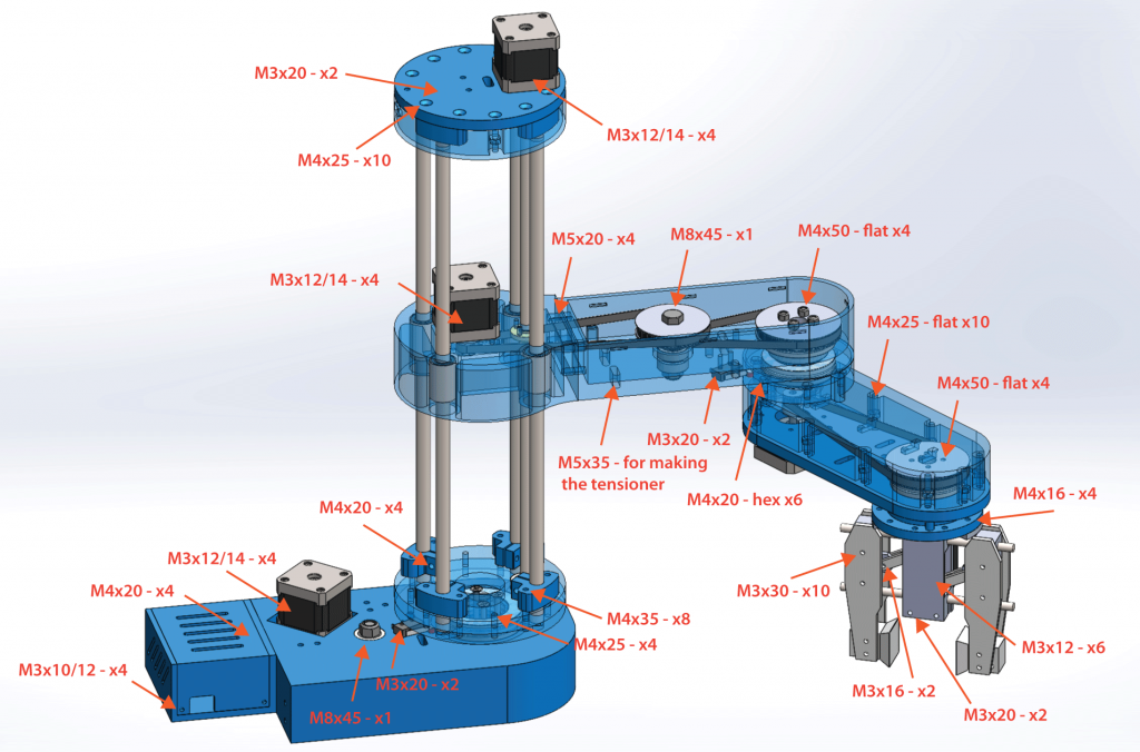 SCARA Robot |如何构建自己的基于Arduino的机器人 - bet188滚球